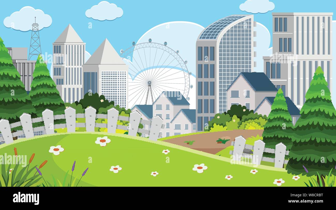 Clear skyscraper Stock Vector Images - Alamy