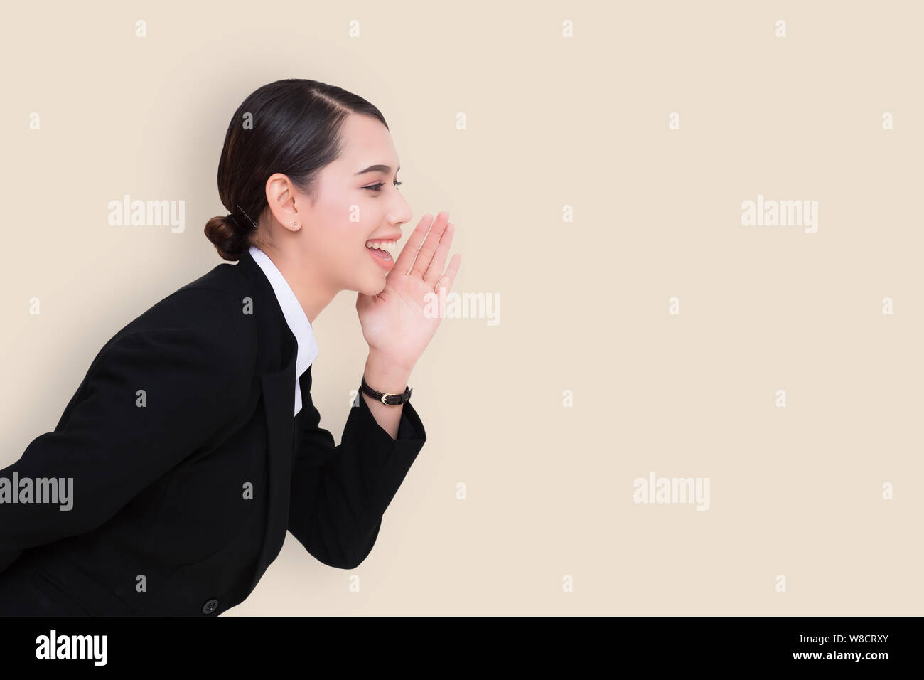 Loud talking hi-res stock photography and images - Alamy