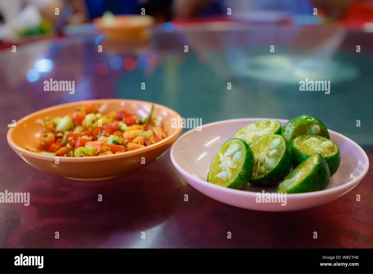 Chillie bowl hi-res stock photography and images - Alamy