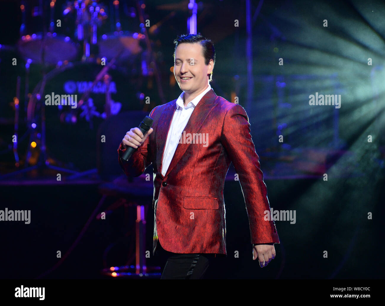 Russian singer Vitaliy Vladasovich Grachov, better known by his stage ...