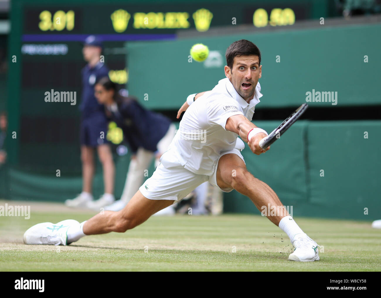 Full length stretching hi-res stock photography and images - Alamy