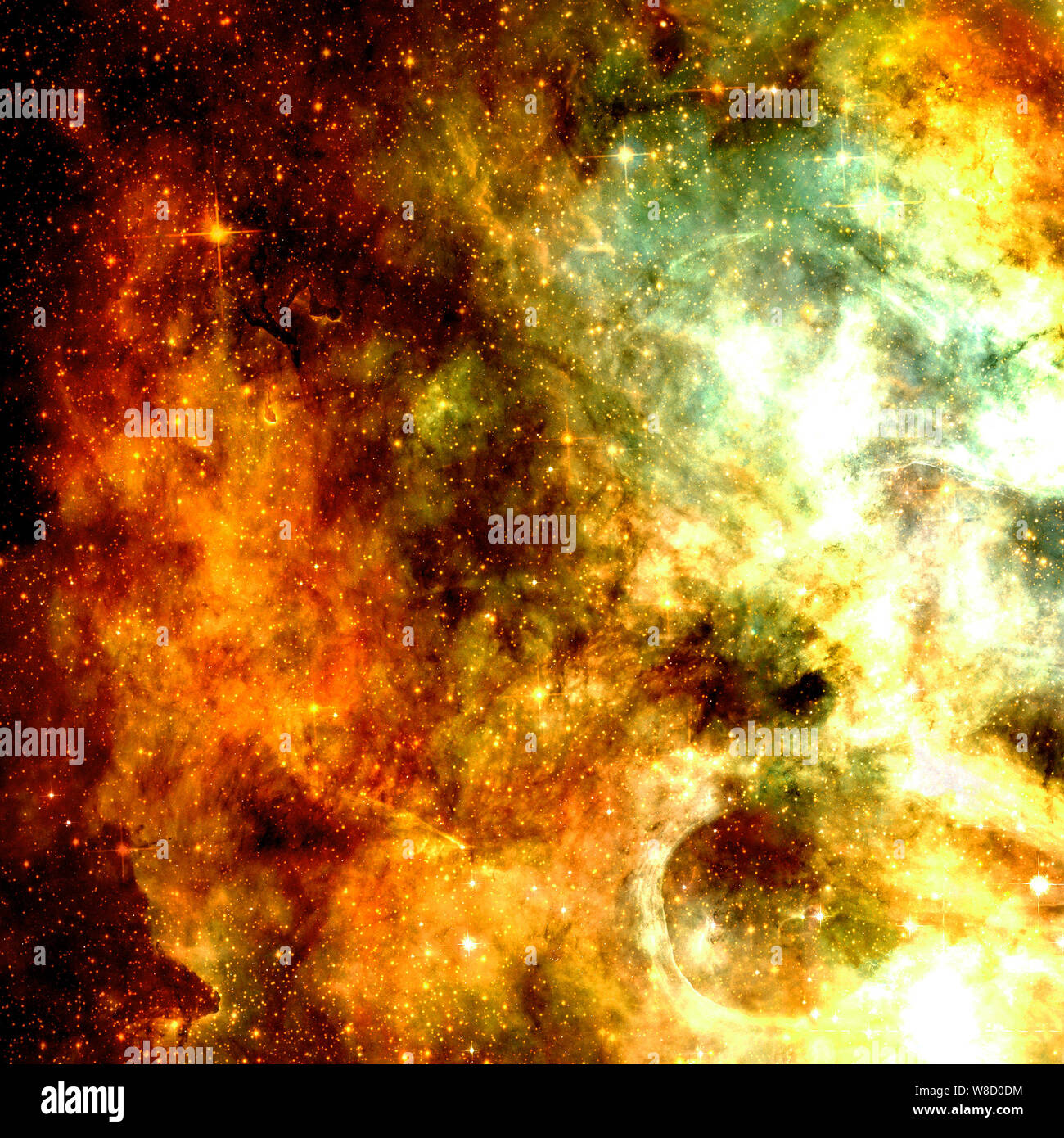 Beauty of endless cosmos. Science fiction wallpaper. Elements of this ...