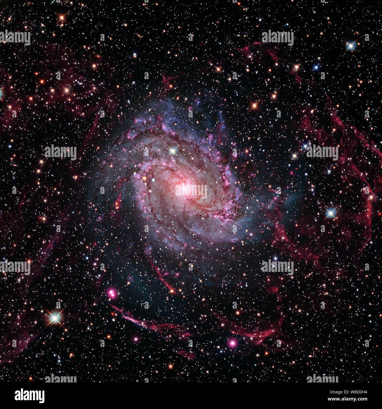 Cosmos. Abstract space wallpaper. Elements of this image furnished by ...