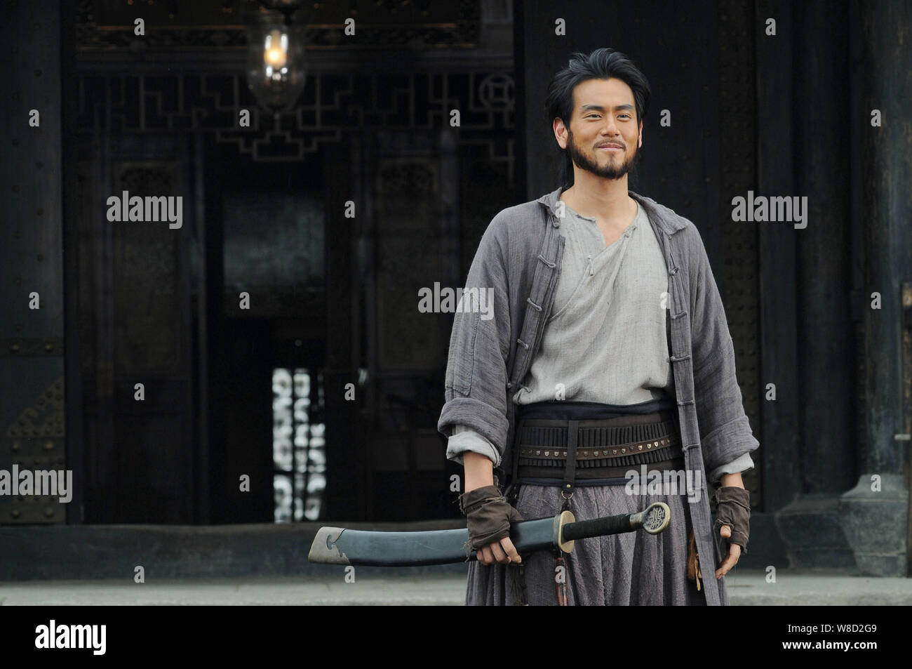 Taiwanese actor Eddie Peng poses during a photocall for his movie "The ...