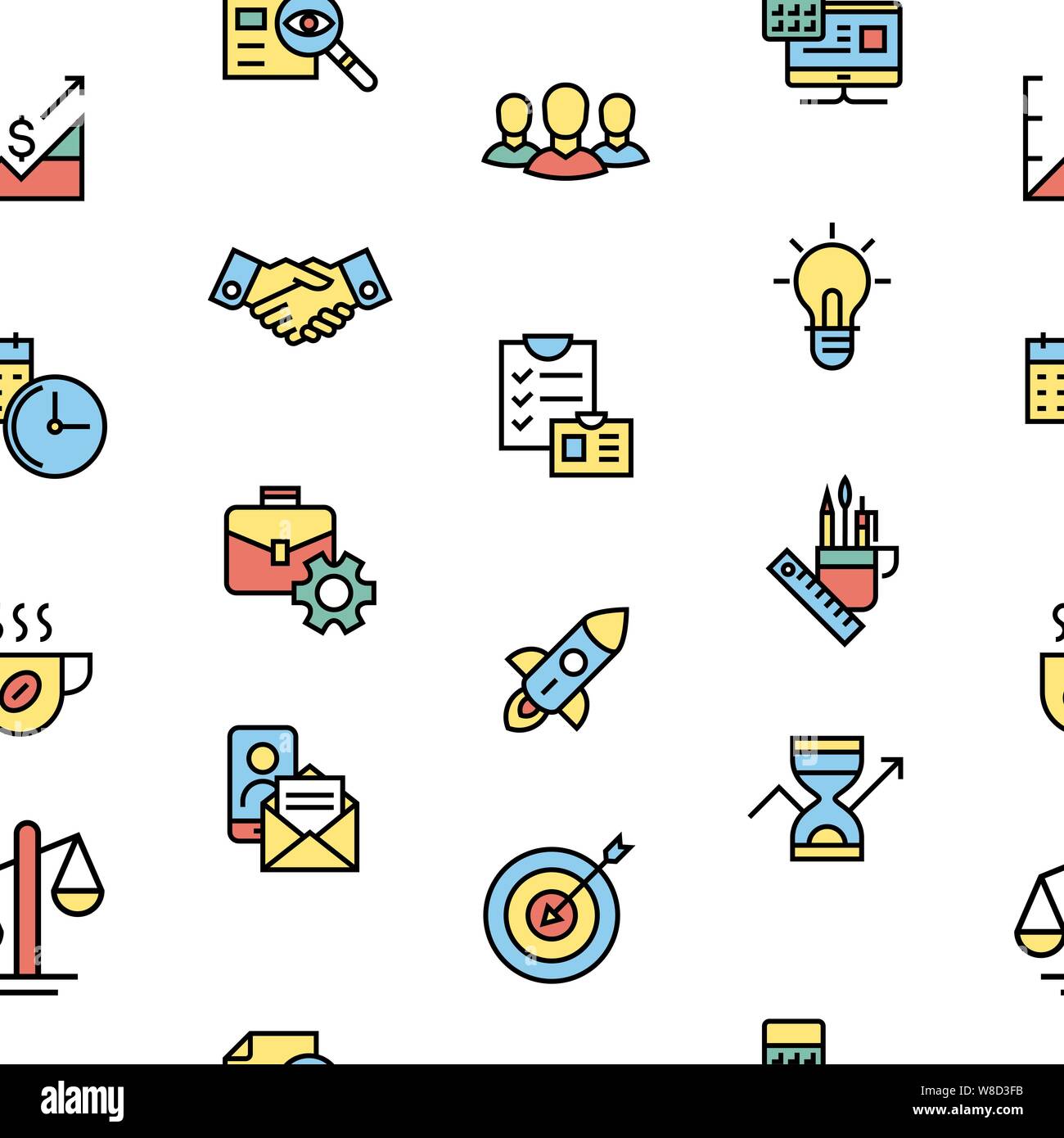 Team work, start up, business vector background vector icons ...
