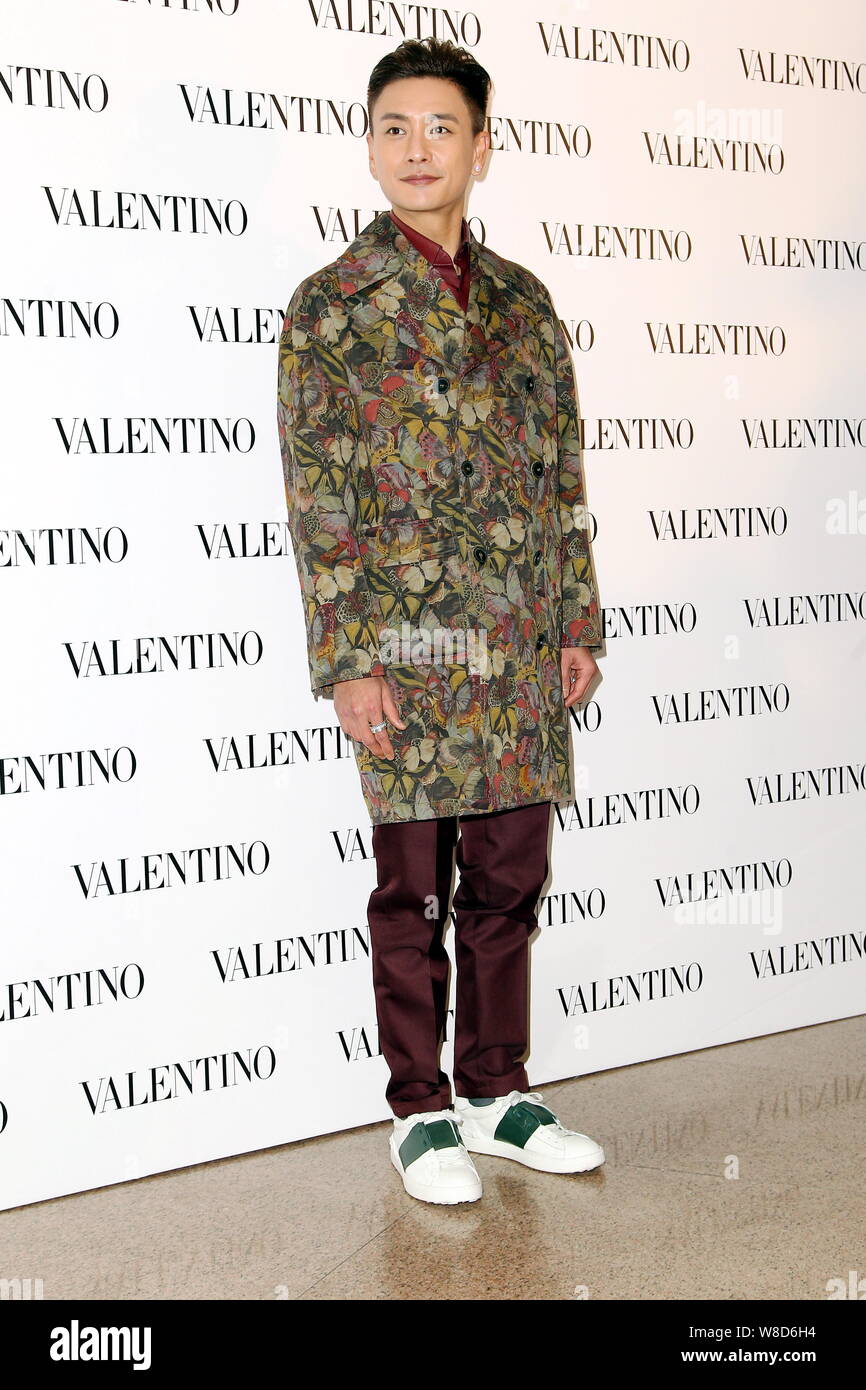 Hong Kong singer and actor Bosco Wong poses as he arrives for the ...