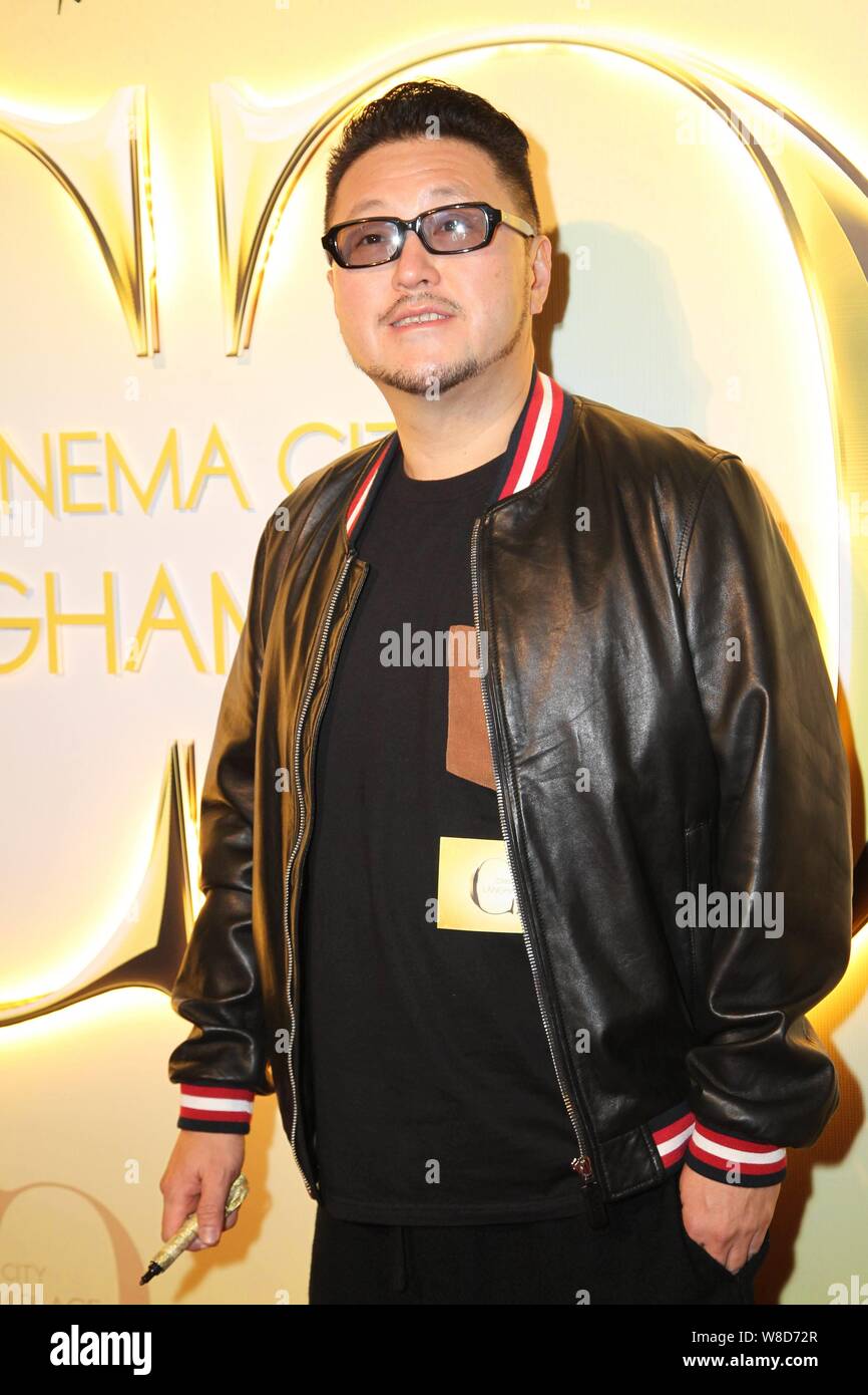 Hong Kong director and actor Vincent Kuk Tak-chiu poses on the red ...