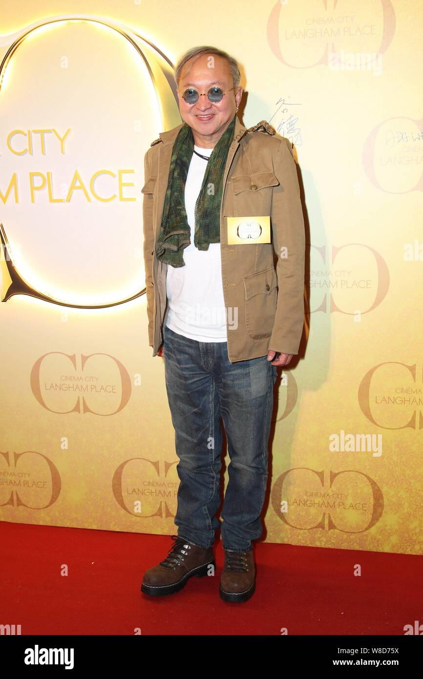 Hong Kong artist manager Paco Wong poses on the red carpet as he ...