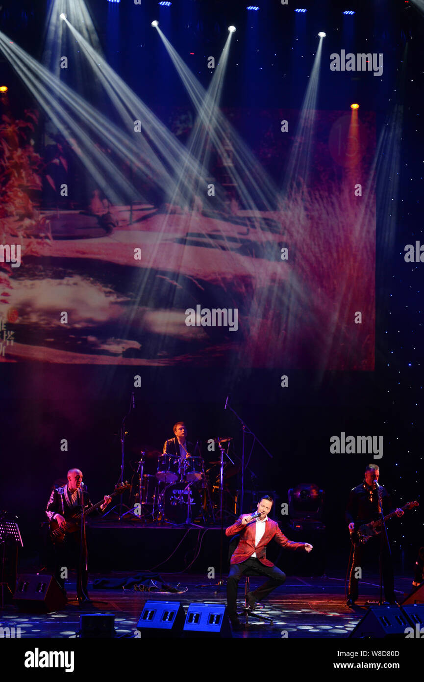 Russian singer Vitaliy Vladasovich Grachov, better known by his stage ...