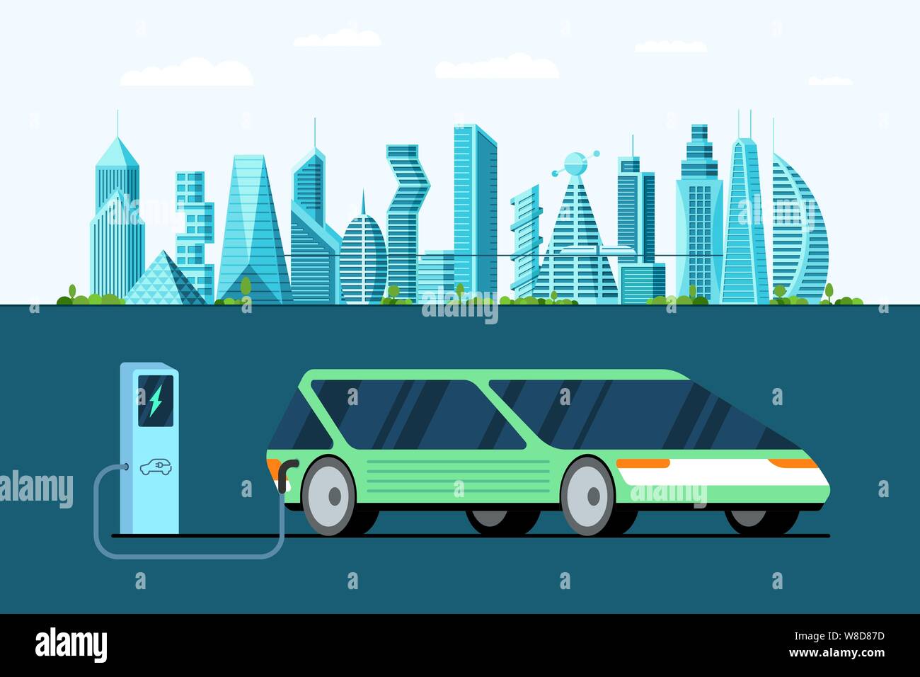 Transportation vehicle technology concept Stock Vector Images - Alamy