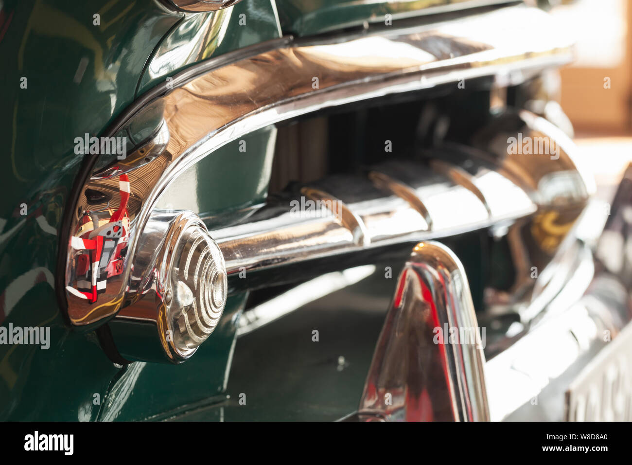 Old classic car front bumper hi-res stock photography and images - Alamy