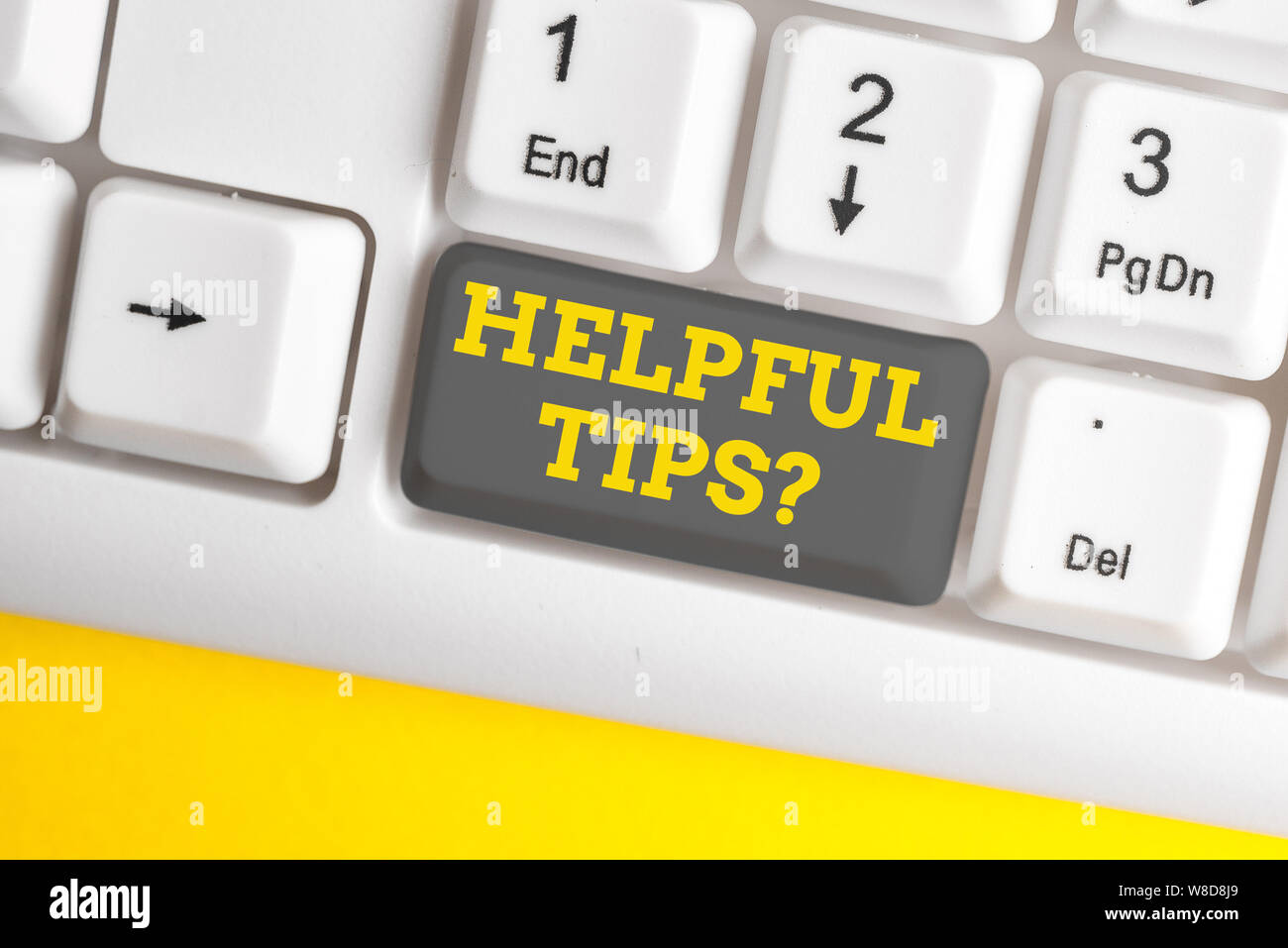 Handwriting text writing Helpful Tips Question. Conceptual photo secret ...