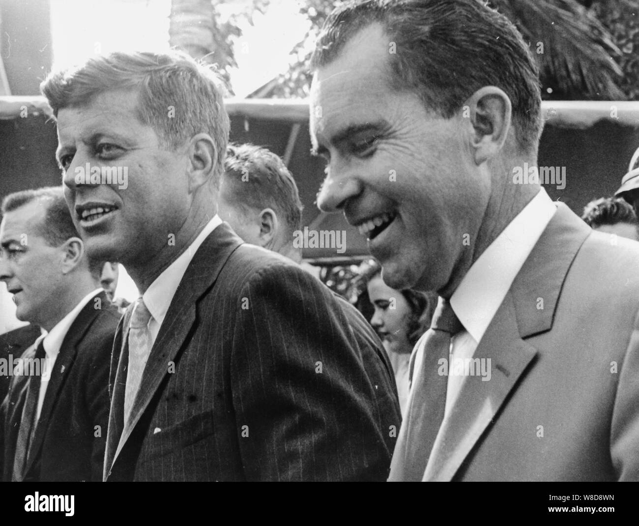 john fitzgerald kennedy, richard nixon, 60s Stock Photo - Alamy