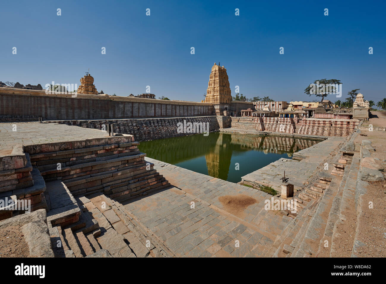 Hampi india water tank hi-res stock photography and images - Alamy