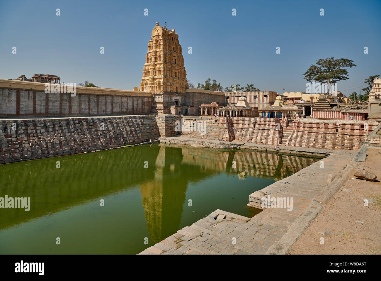 Hampi india water tank hi-res stock photography and images - Alamy