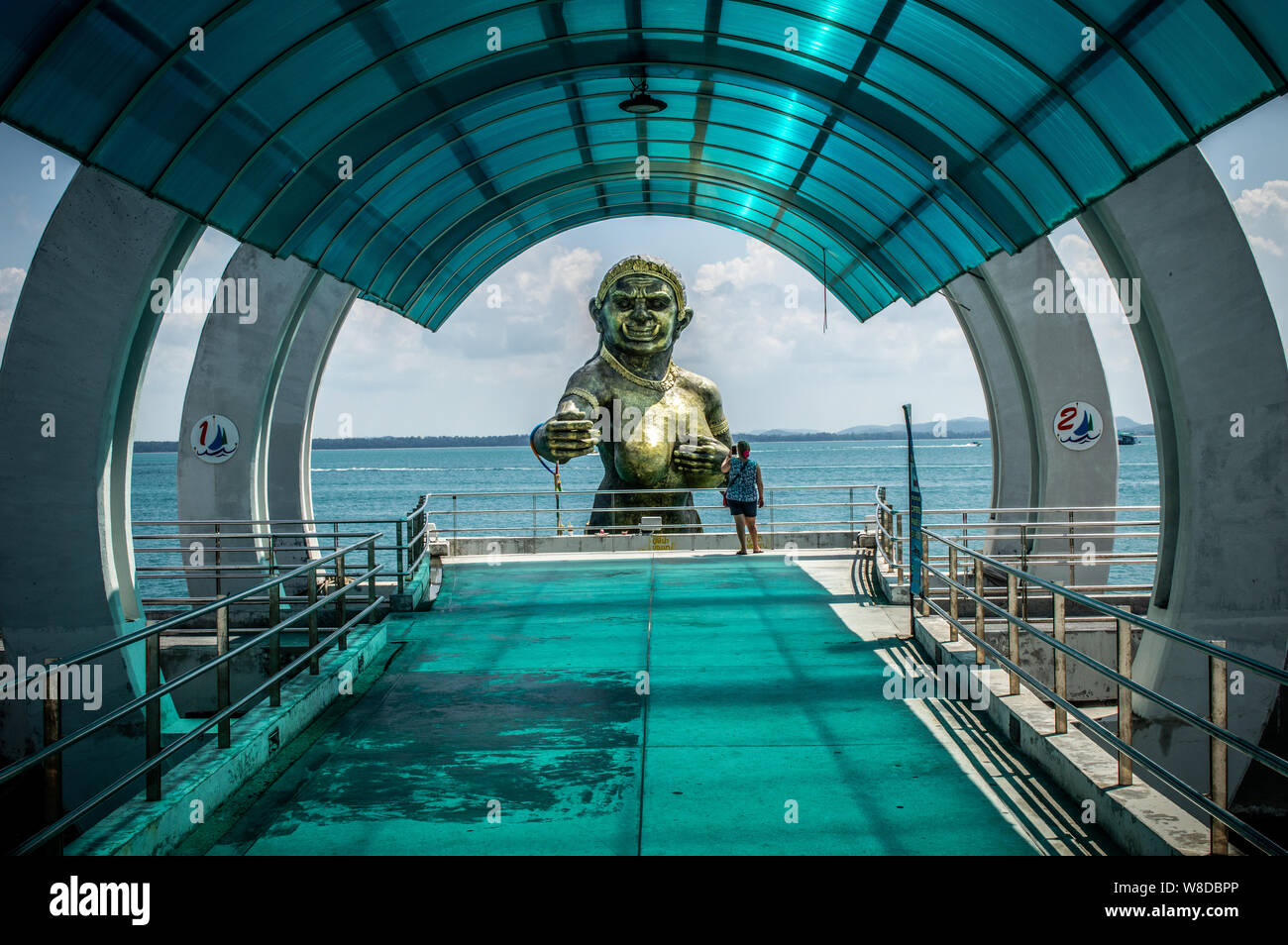 landmark statue on Koh Samet Stock Photo - Alamy