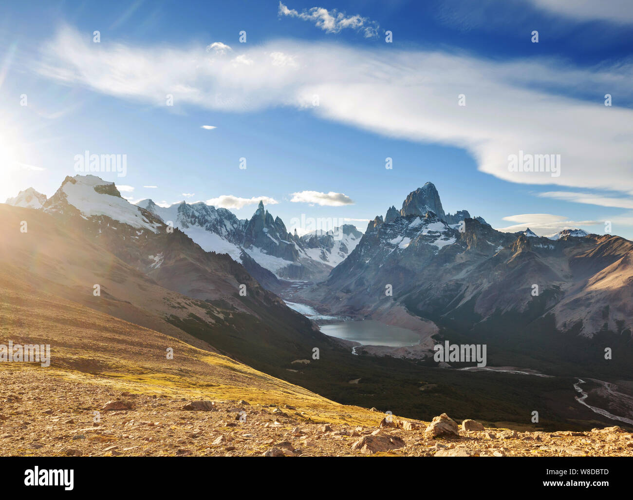 Famous Cerro Fitz Roy - one of the most beautiful and hard to accent ...