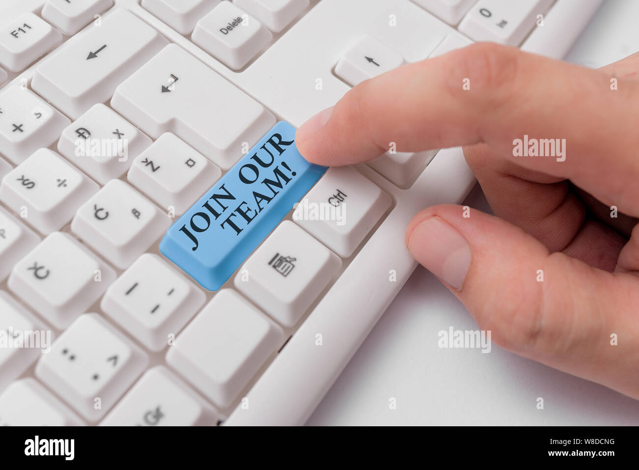 Conceptual hand writing showing Join Our Team. Concept meaning inviting ...