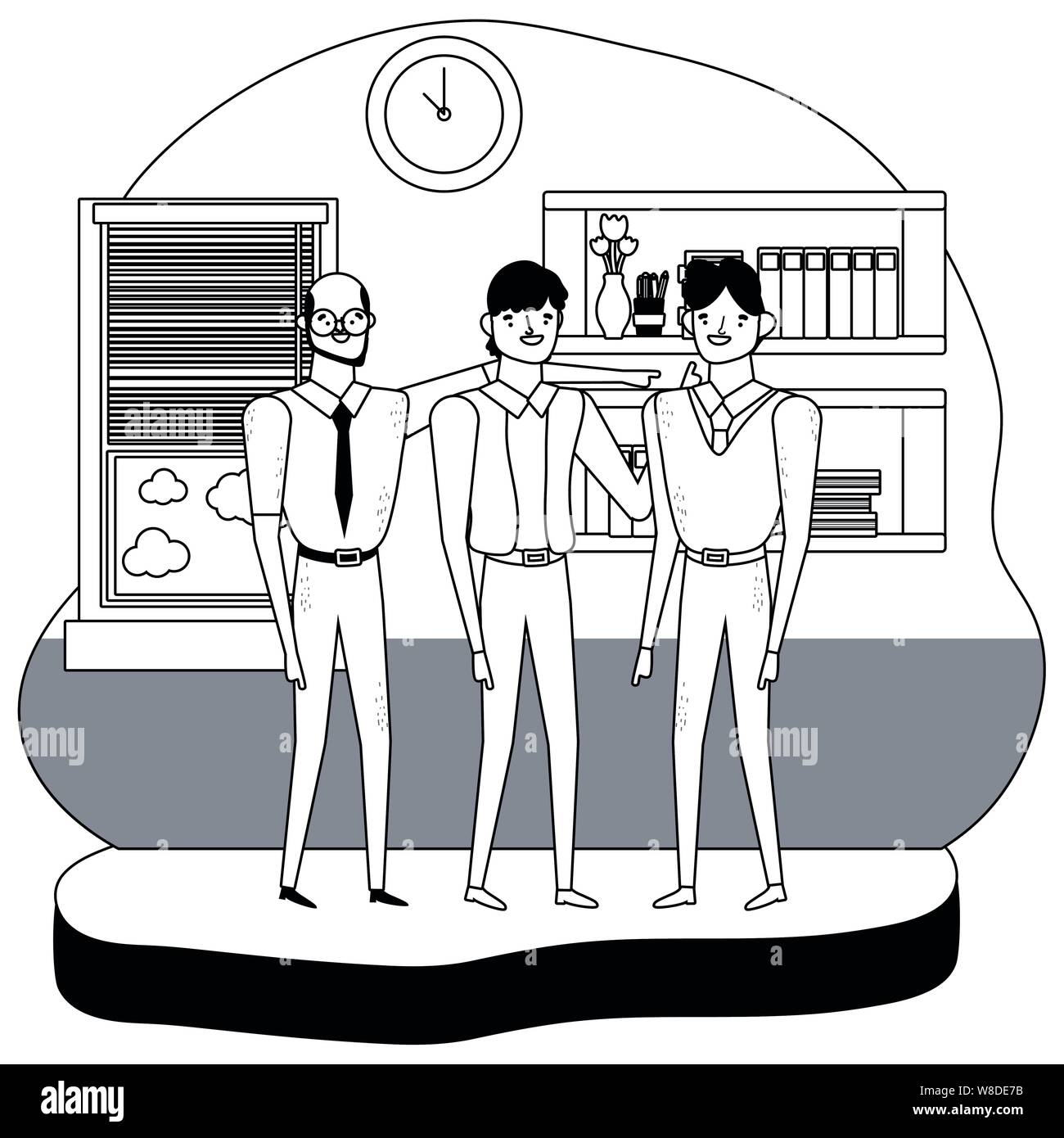 Businessmen design, Man business management corporate job occupation ...