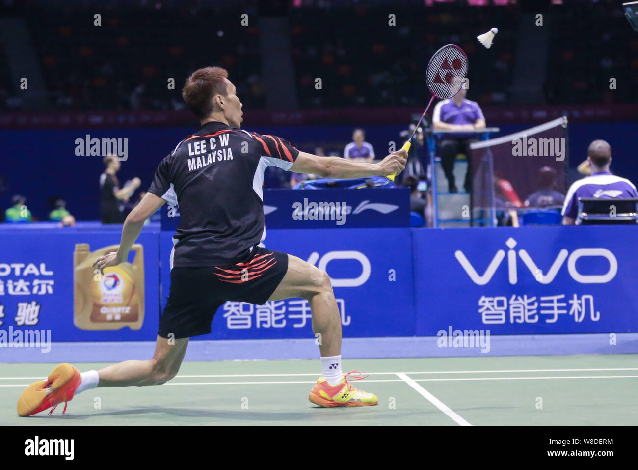Malaysias Lee Chong Wei Makes A Return Against South Koreas Son Wan Ho In Their Quarterfinal