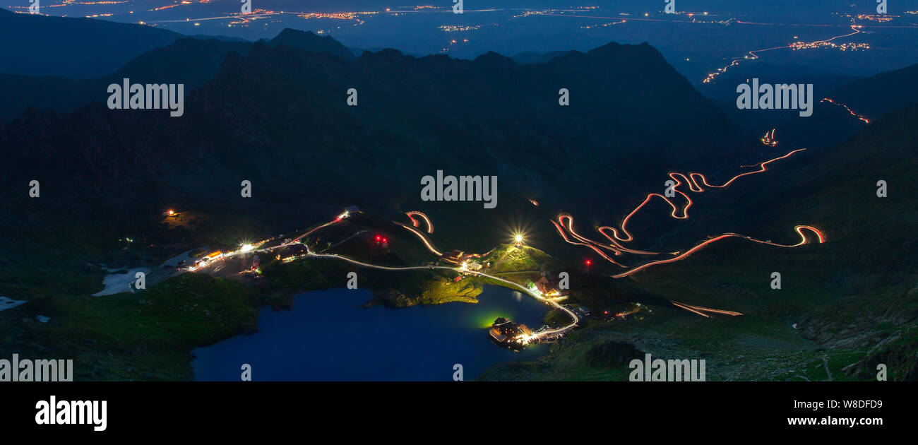 Transfagarasan night hi-res stock photography and images - Alamy