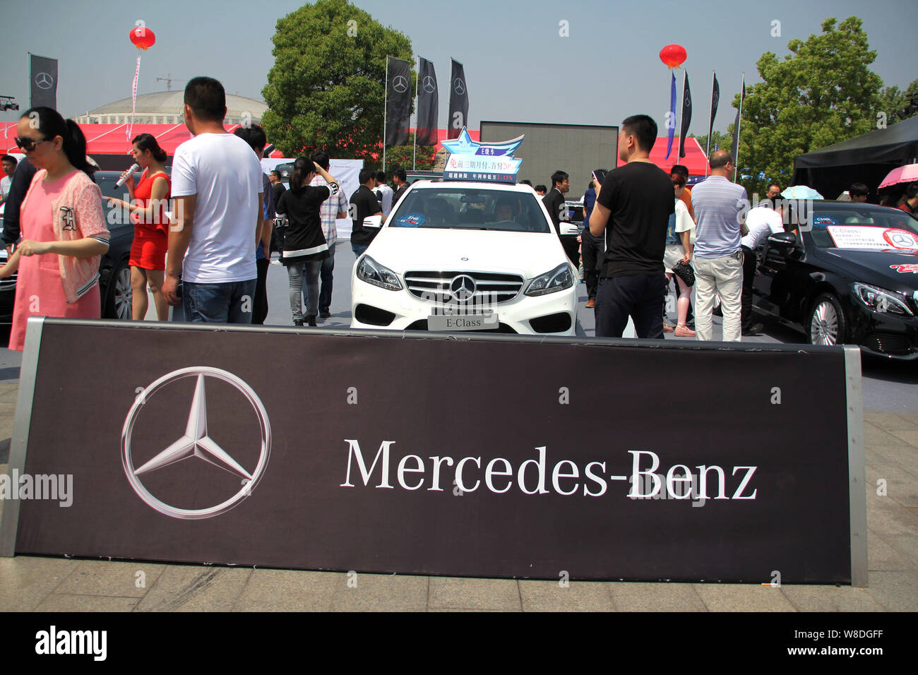 Mercedes cars on display in hi-res stock photography and images - Alamy