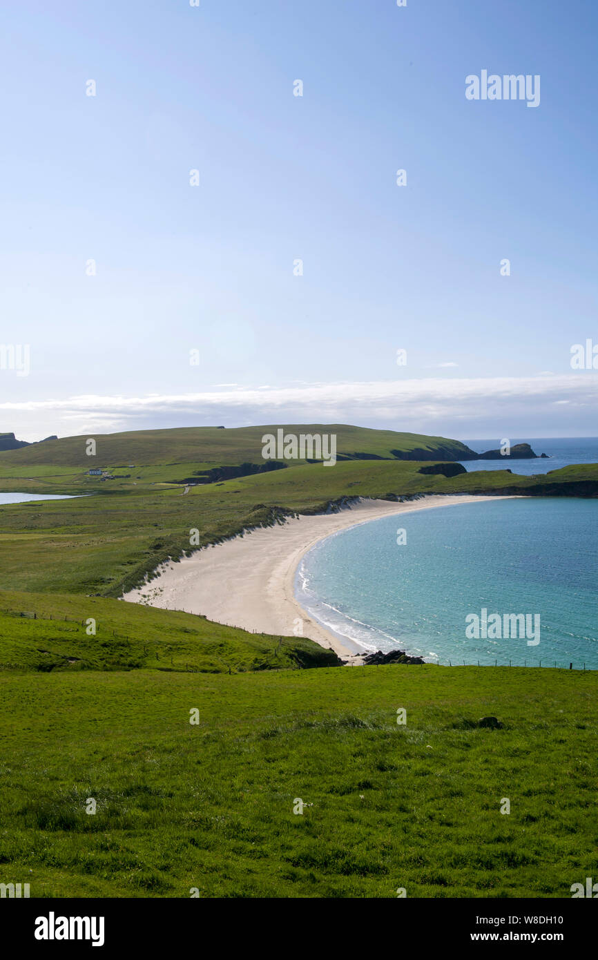 Spiggie beach hi-res stock photography and images - Alamy