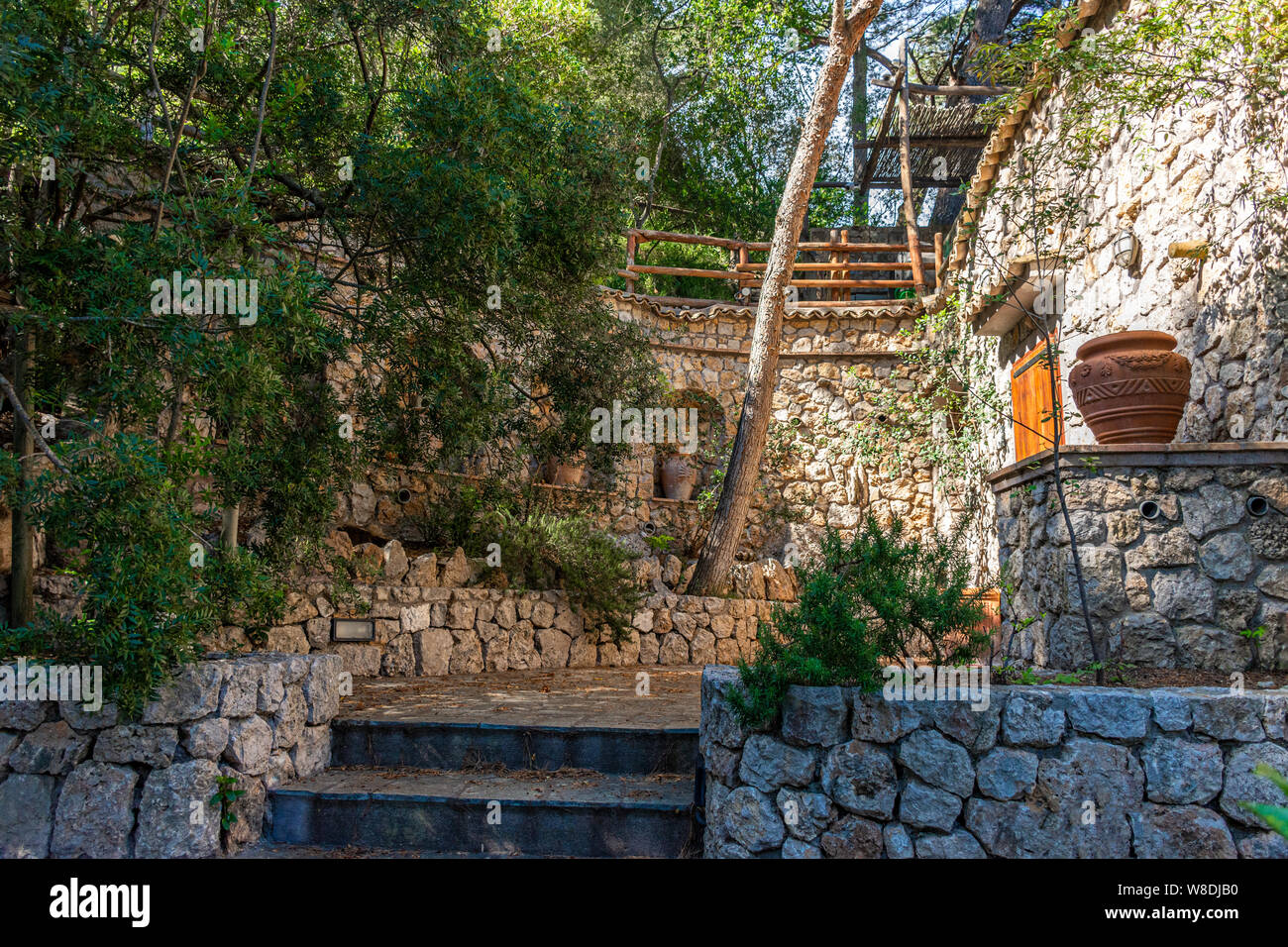 Italy, Capri, view of an ancient house Stock Photo - Alamy