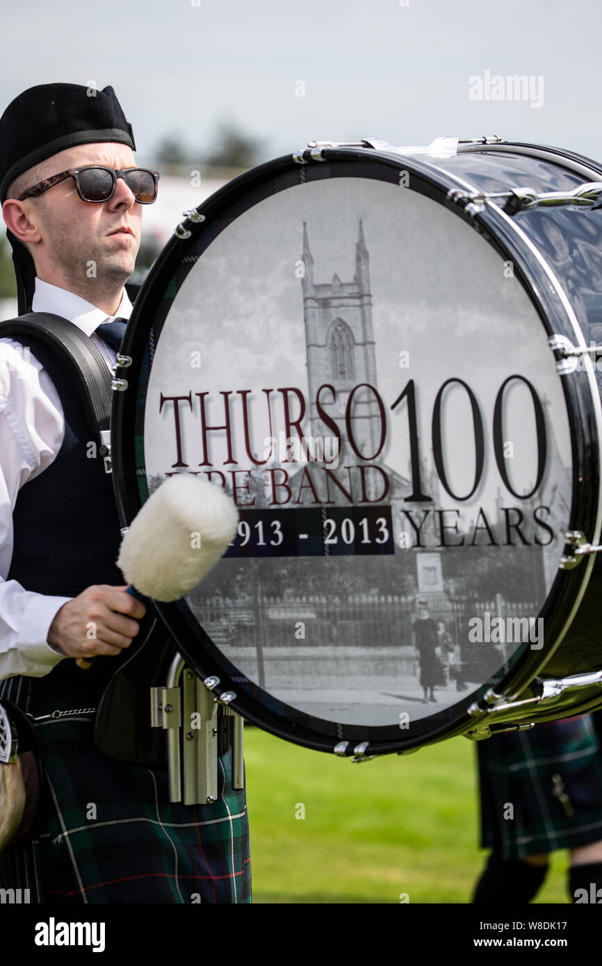 Thurso pipe band hi-res stock photography and images - Alamy
