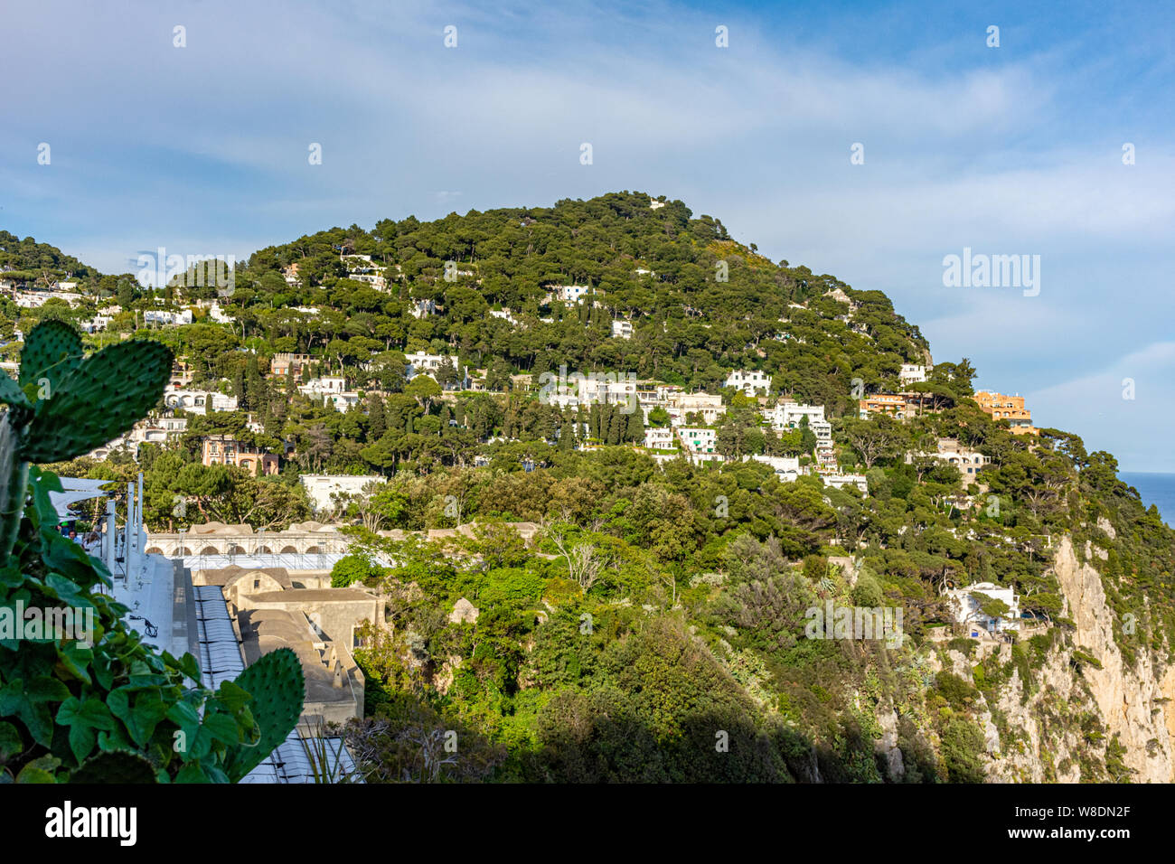 Italy, Capri, view of Tragara peak Stock Photo - Alamy