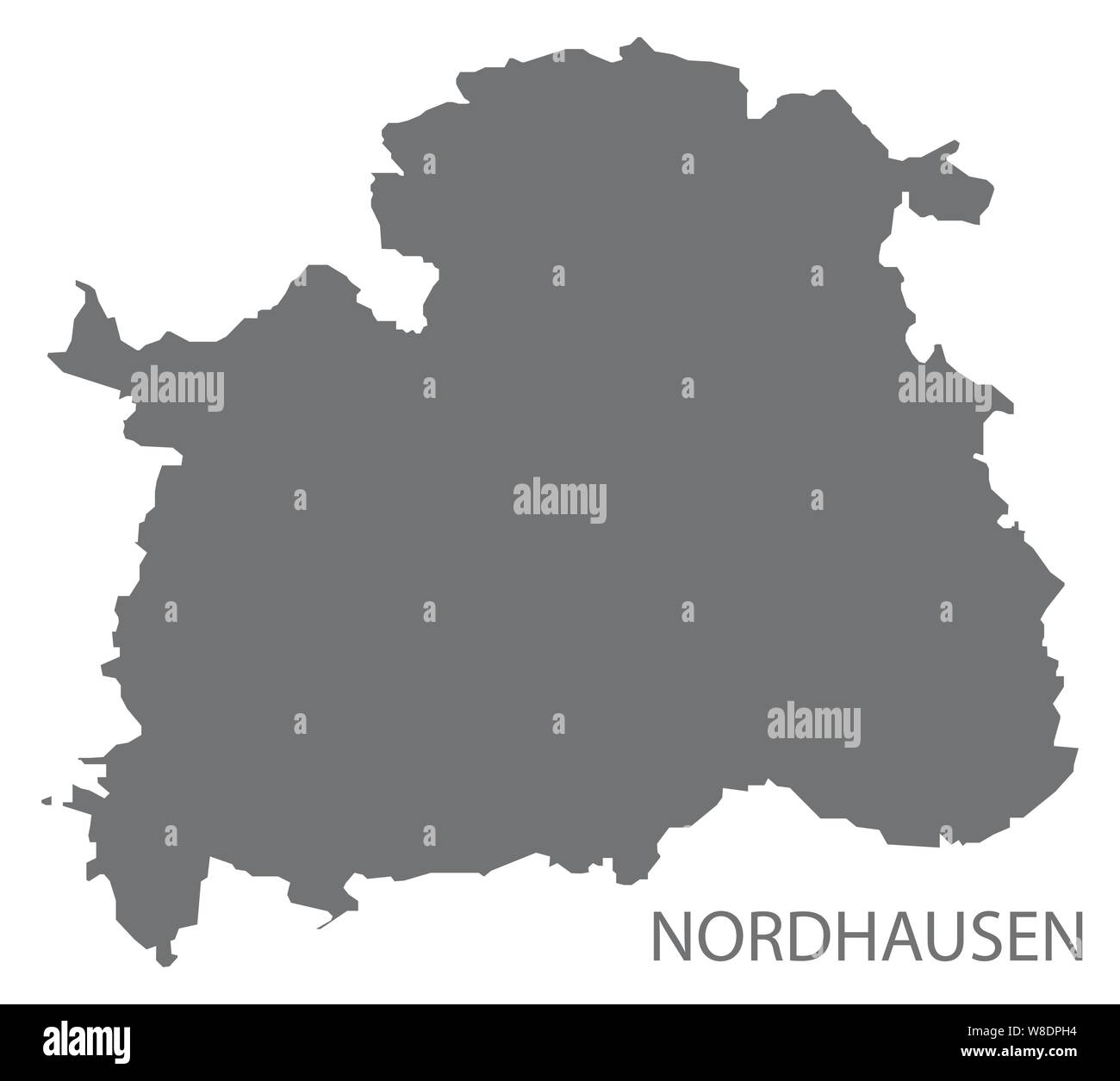 Map of thuringia Black and White Stock Photos & Images - Alamy