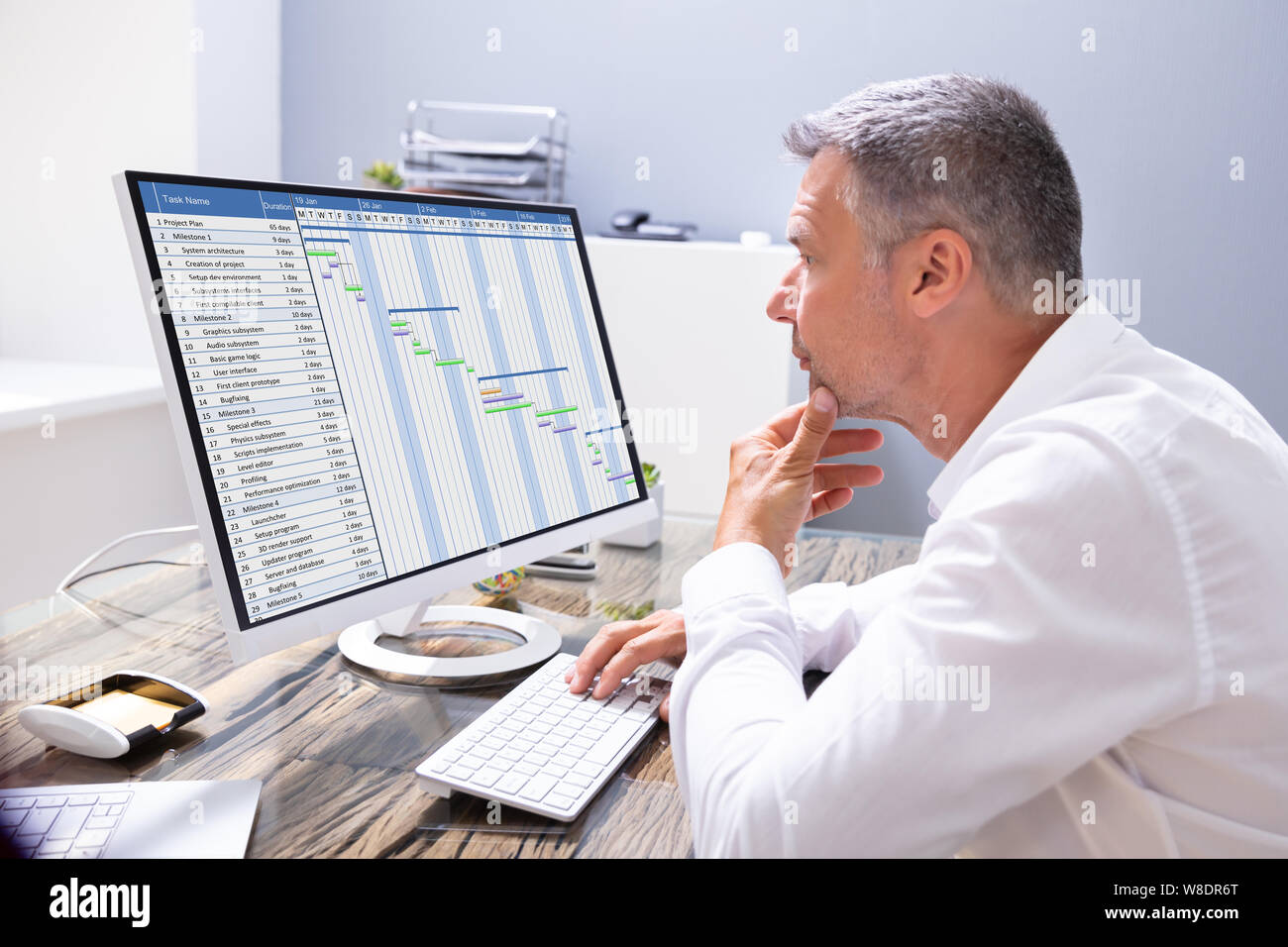 Old computer chart hi-res stock photography and images - Alamy