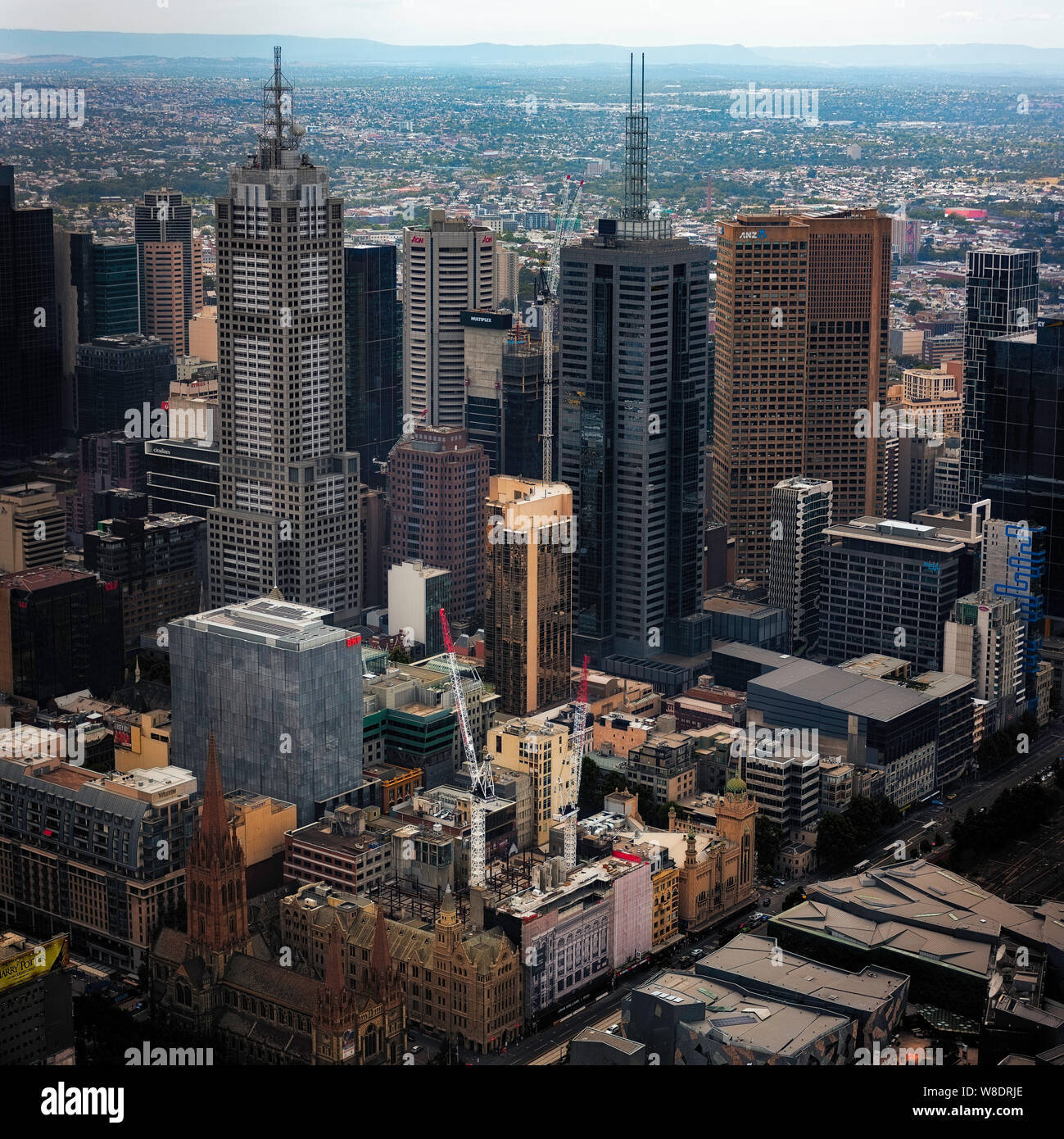 Melbourne tallest building hi-res stock photography and images - Alamy