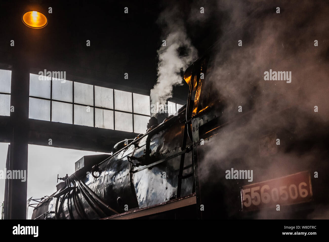 Roundhouse steam locomotives hi-res stock photography and images - Alamy