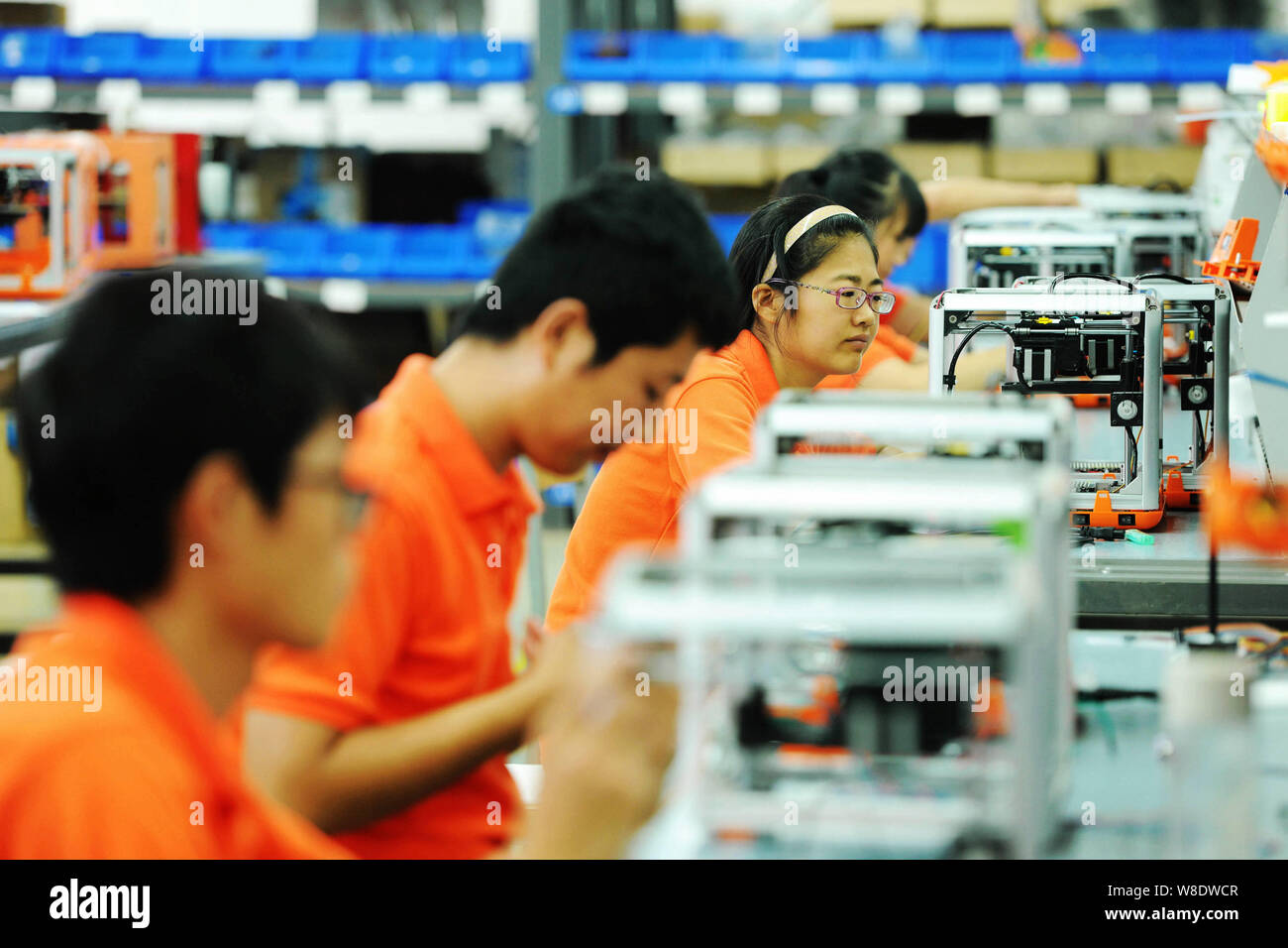 3d printers factory hi-res stock photography and images - Alamy