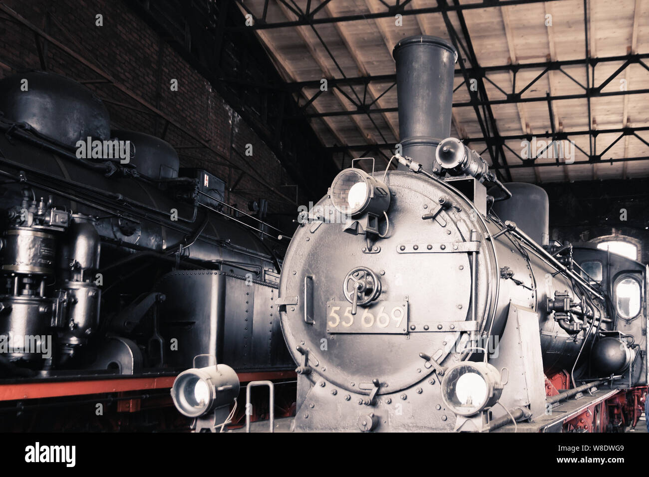 Old steam locomotives hi-res stock photography and images - Alamy