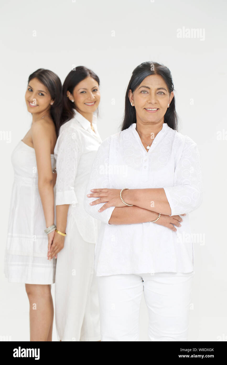Three generation of women Stock Photo - Alamy
