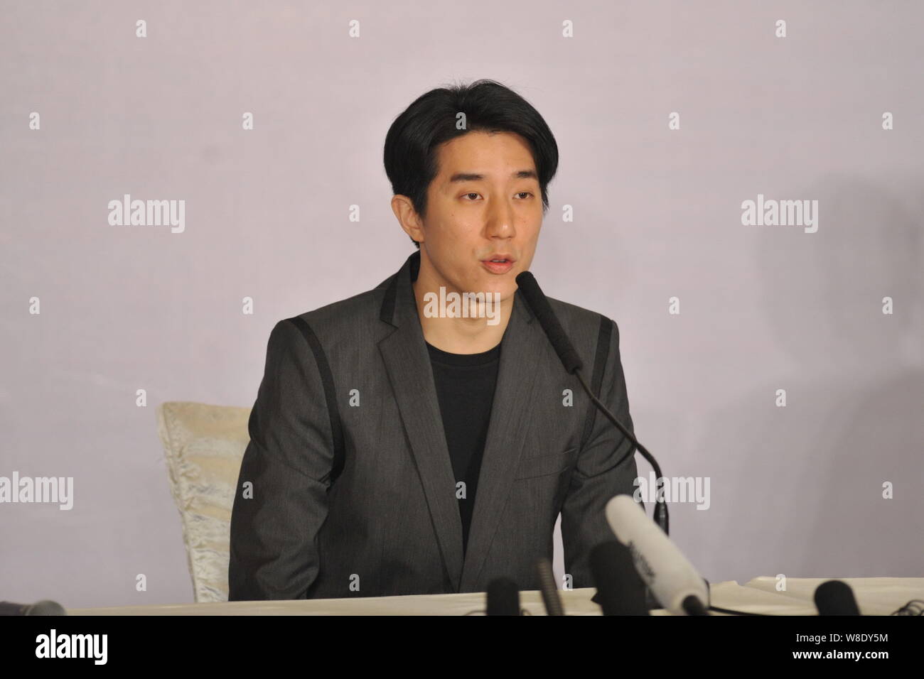 Hong Kong actor Jaycee Chan, the son of kungfu superstar Jackie Chan ...