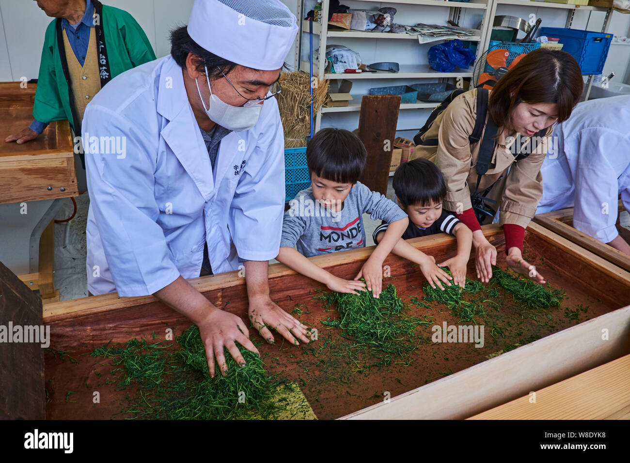 Japan, Honshu island, Kansai region, Uji, festival for the spring first ...