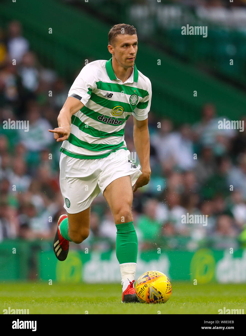 Celtic's Jozo Simunovic Stock Photo - Alamy