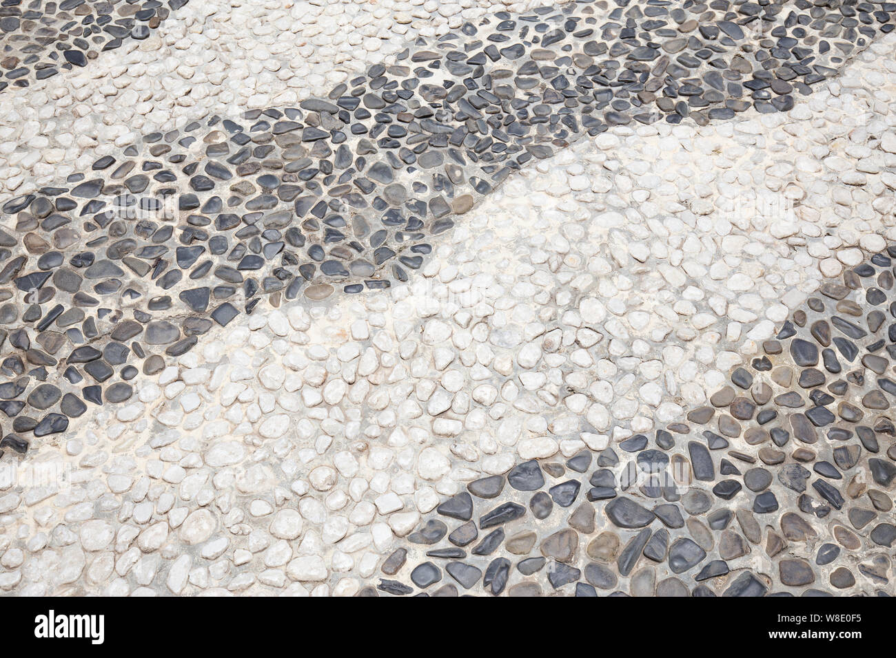 Rare pavement of granite cobblestones. Nobody background Stock Photo ...