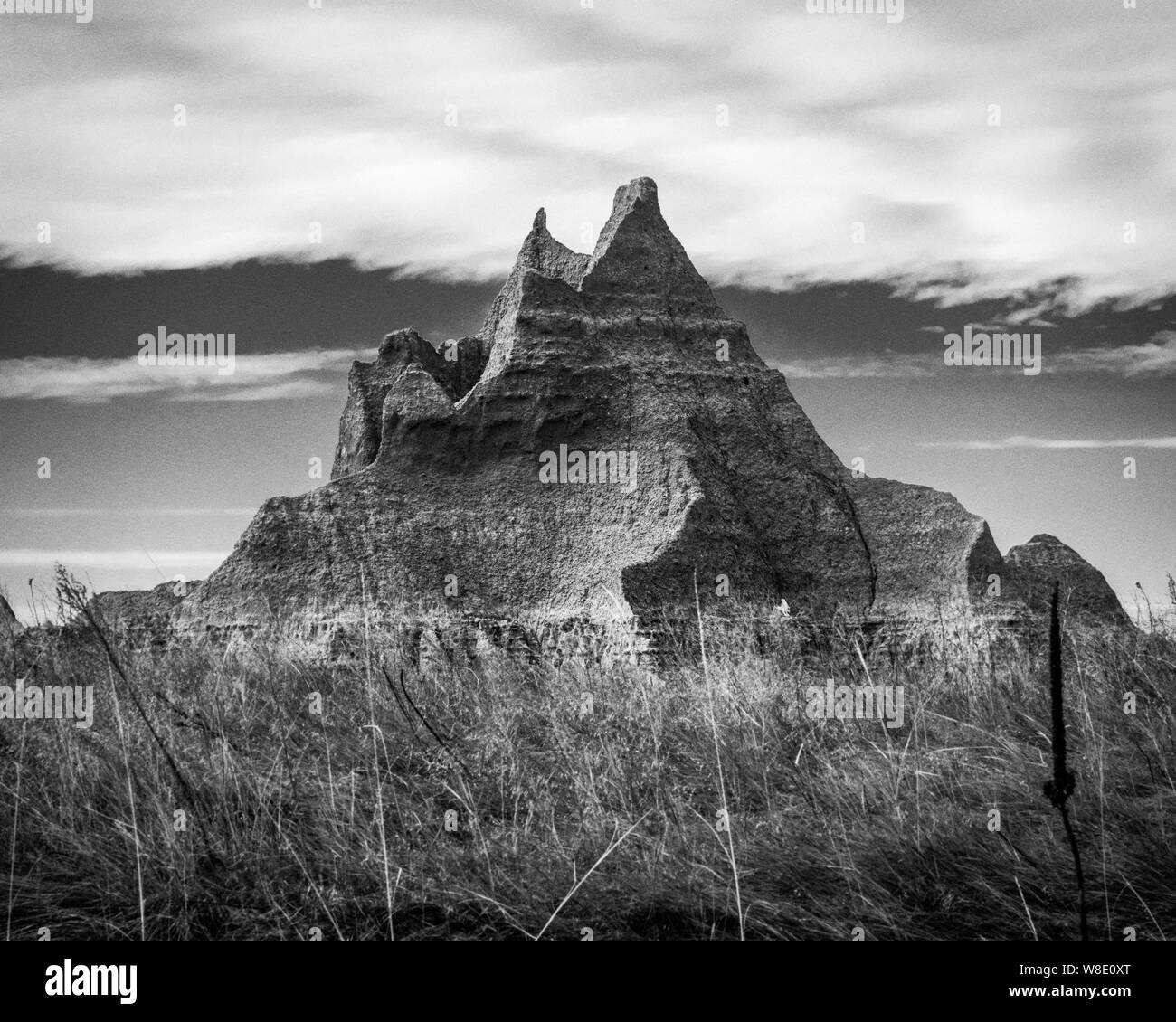 South dakota landscape nature Black and White Stock Photos & Images - Alamy