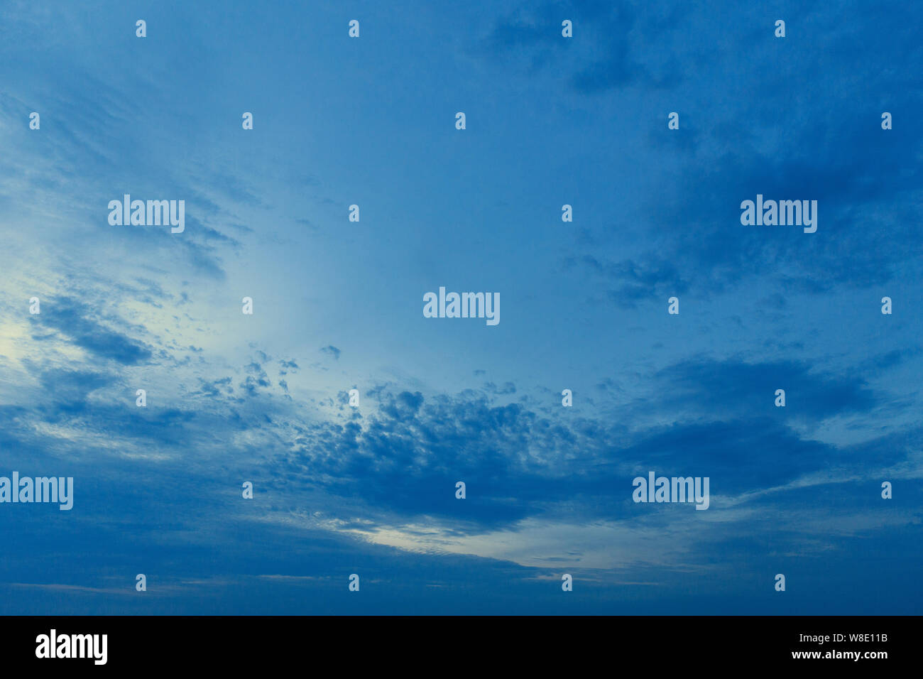 Sky before sunrise And the first light of the day Stock Photo - Alamy