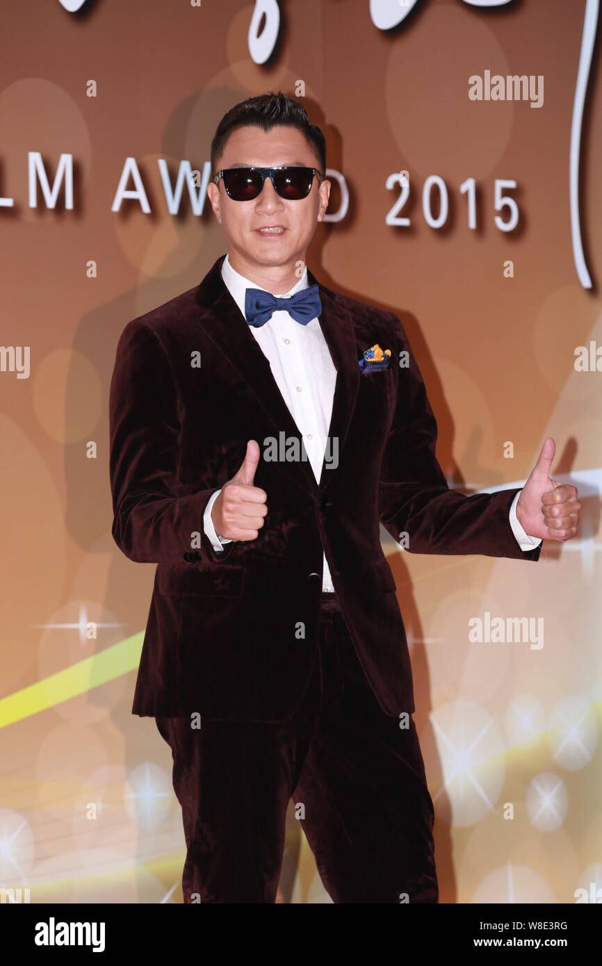 Chinese actor Sun Honglei arrives on the red carpet for the 52nd ...