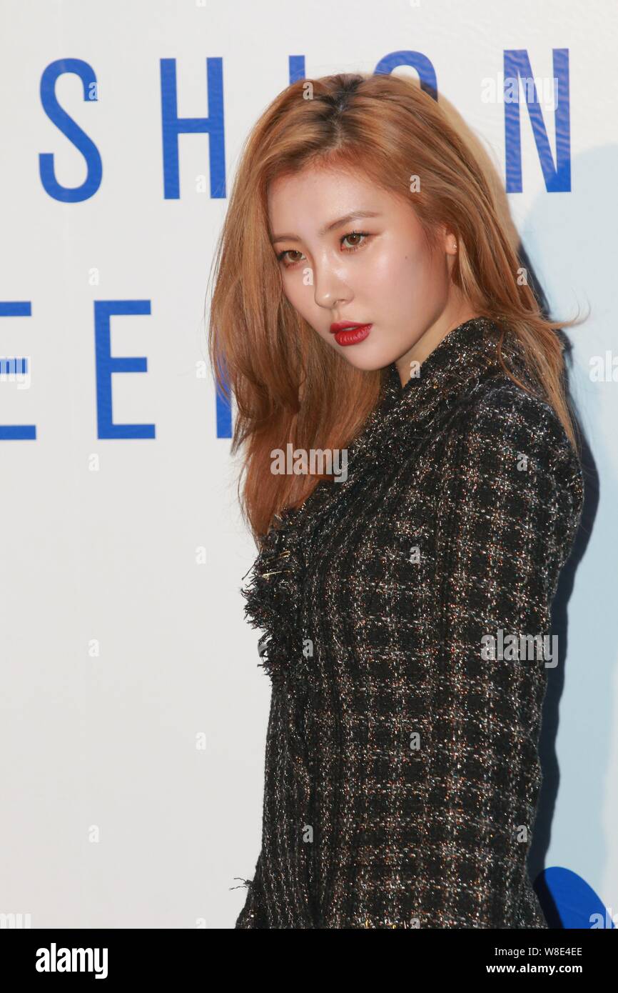 Lee Sun-mi, better known by her stage name as Sunmi or Mimi, of South ...