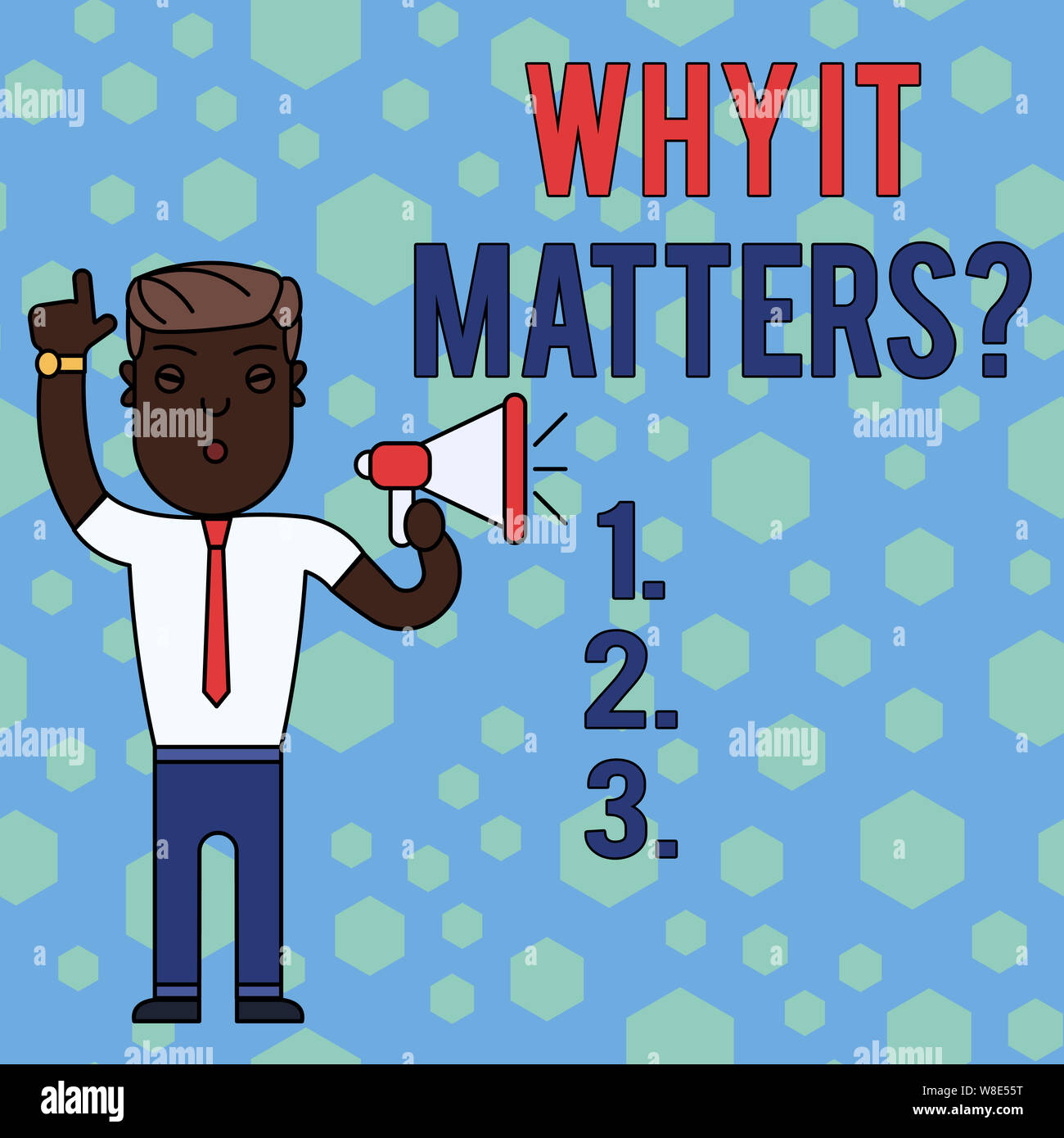 Word writing text Why It Matters Question. Business photo showcasing ...