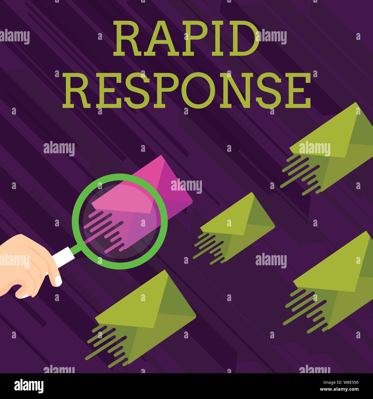 Text sign showing Rapid Response. Business photo showcasing Medical ...