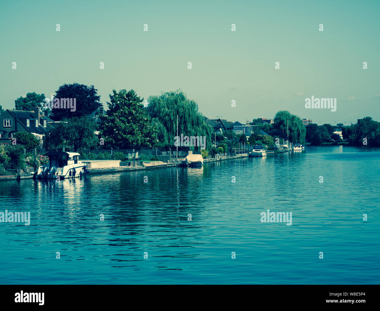 Black and white landscape surrey hi-res stock photography and images ...