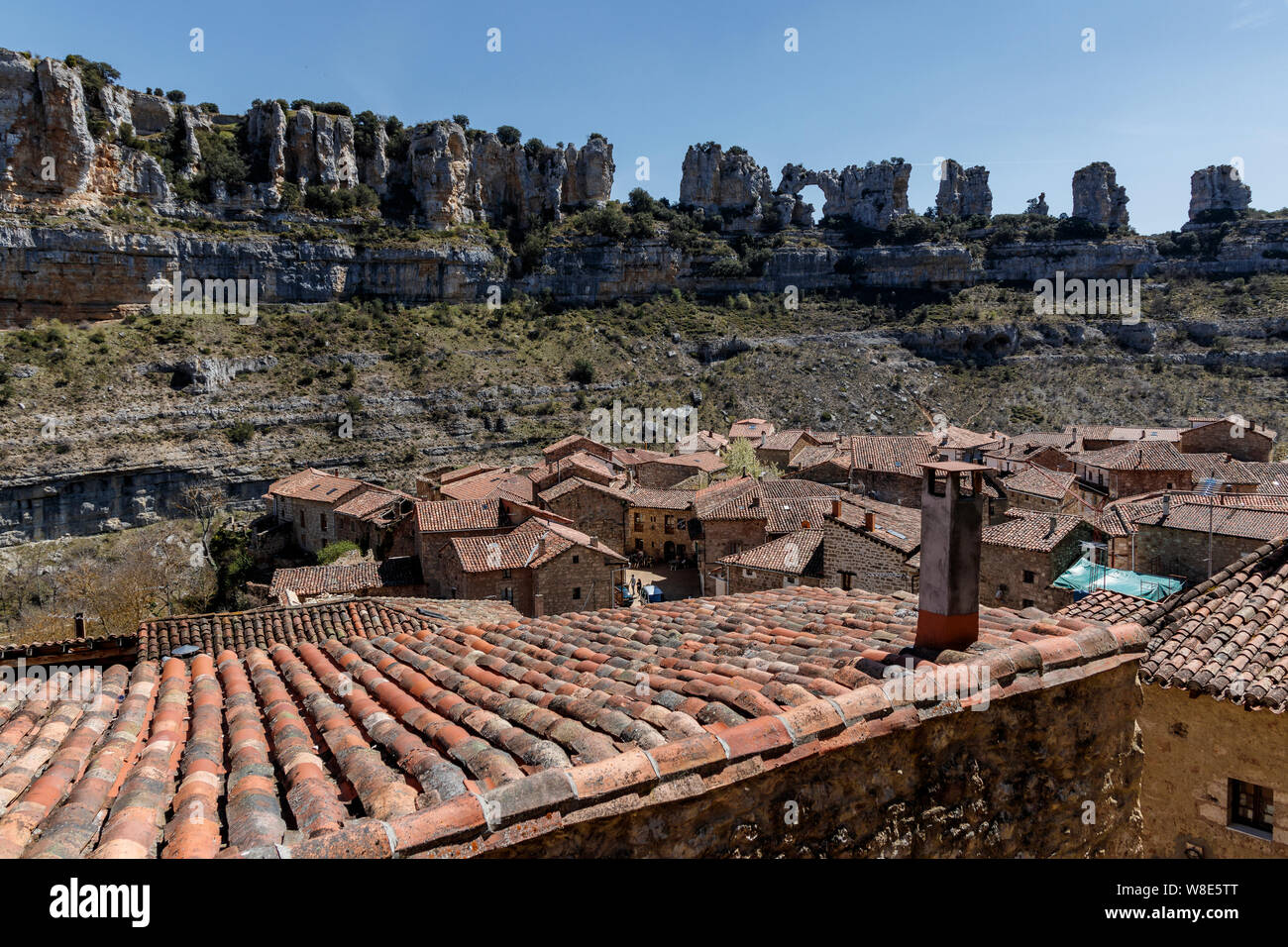 ancient town in the north of spain Stock Photo - Alamy