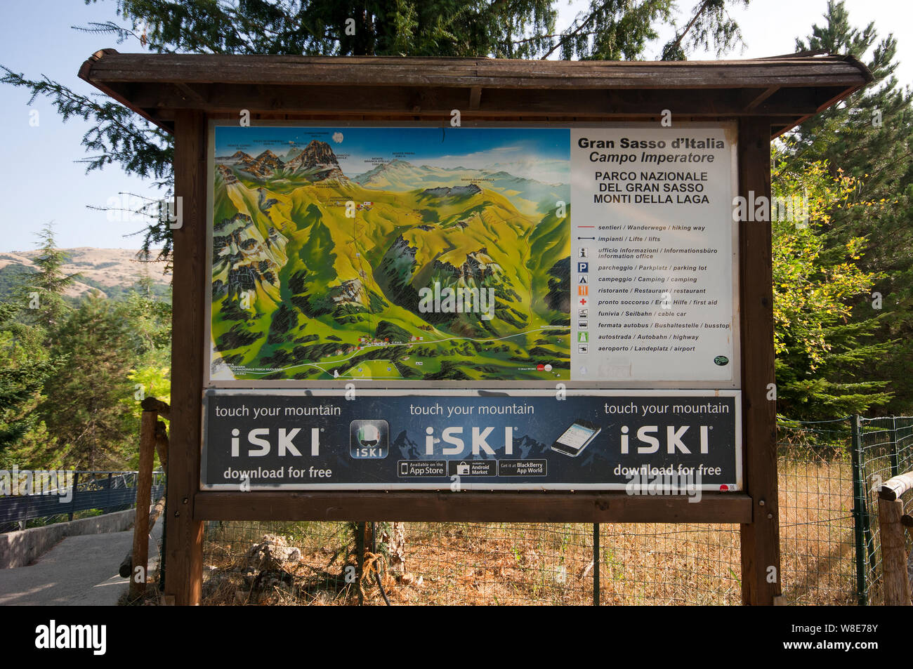 Map national parks hi-res stock photography and images - Alamy